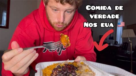 ASSIM as PESSOAS ALMOÇAM nos ESTADOS UNIDOS comida de verdade YouTube