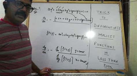 differentiation tricks 2 trick to differentiate implicit functions youtube