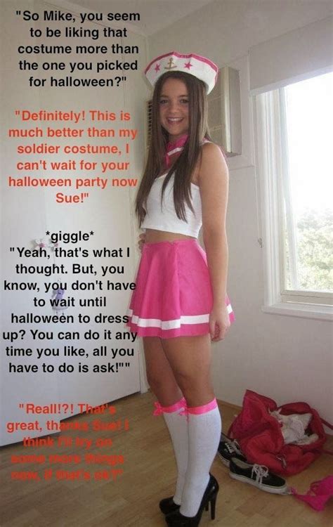 Halloween Costume Sissy Slut Sissy Maid Sissy Boy Captions