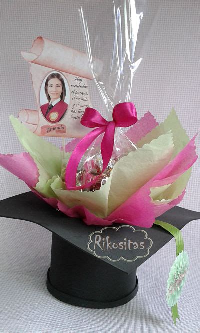 Rikositas Birrete dulce para la Graduación de Amanda
