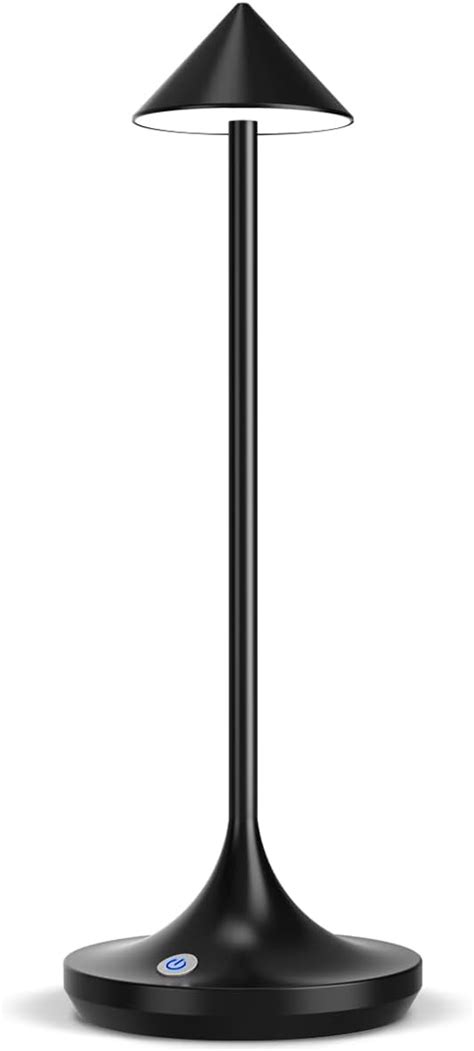 Hapfish Rechargeable Cordless LED Table Lamp 6000mAh Battery Operated