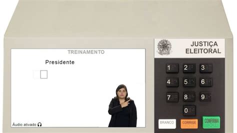 TSE cria simulador da urna eletrônica para eleitores treinarem o voto