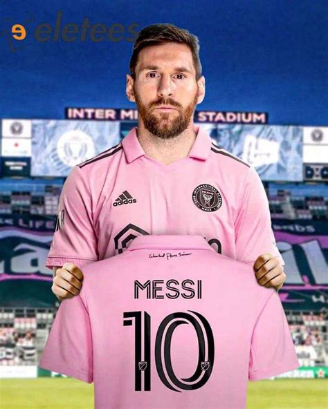 Eletees Inter Miami Cf Pink Messi Jersey Sol Inc Jp