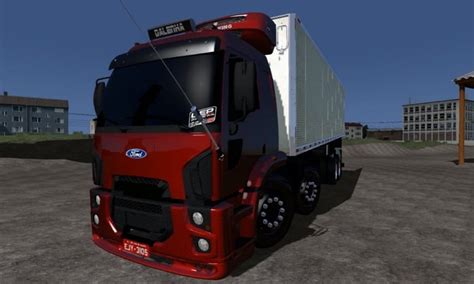 Caminhão Ford Cargo 2429 Câmara Fria Para V 1 30 X ETS2 Mod