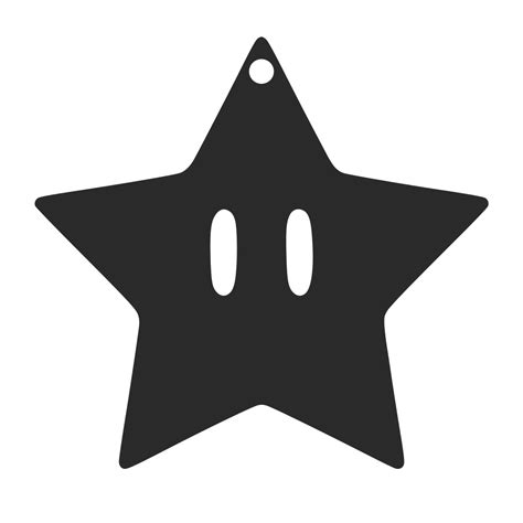 Freizeit Einkaufen Super Mario Bros Star Cute Schl Sselanh Nger