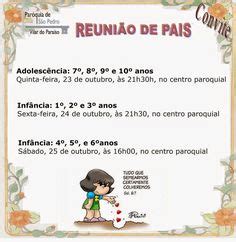 40 Convites Para Reunião de Pais Convite Reunião de pais Modelos de