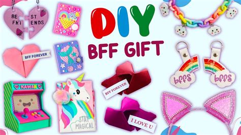 16 DIY BFF GIFT IDEAS YouTube