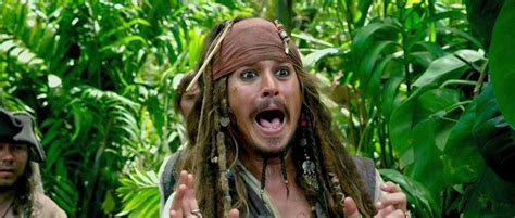 Photo de Johnny Depp Pirates des Caraïbes la Fontaine de Jouvence