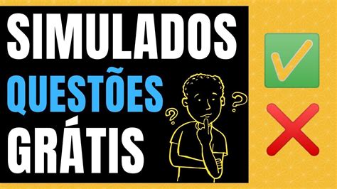 Os Melhores Sites Para Resolver Simulados E Quest Es Gr Tis Youtube