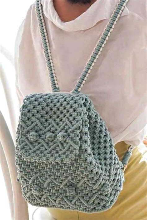 17 ideias de bolsas de macramê pequenas para copiar e vender De