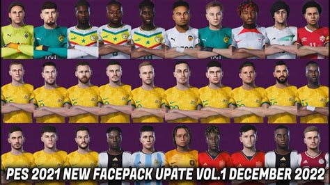 Pes New Facepack Upate Vol December Youtube