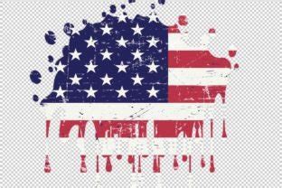 American Flag Distressed Background Png Graphic By Denizdesign