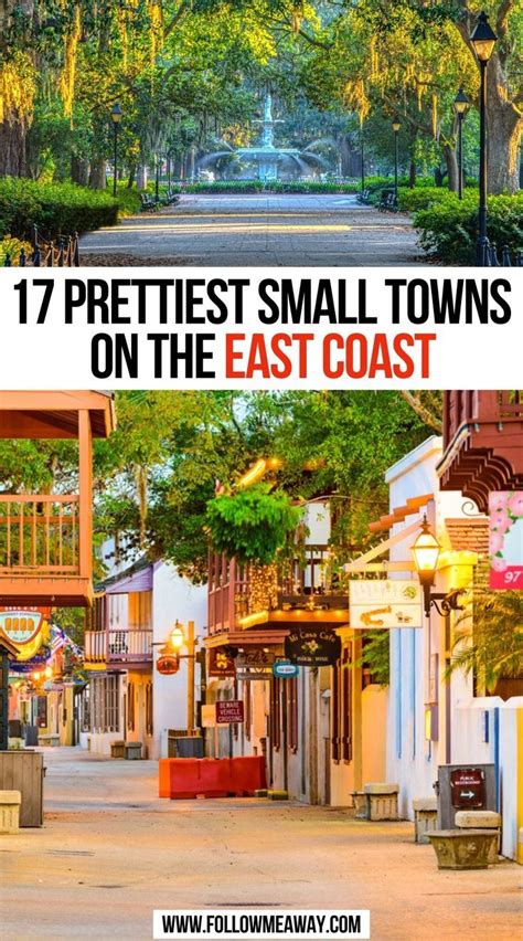 Cutest Small Towns On The East Coast Usa East Coast Vacation Best