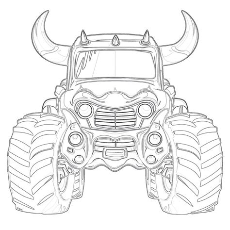 Monster Truck Coloring Page Ukraine Flag Coloring Pages Mimi Panda