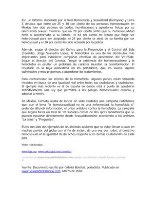 La Homofobia PPT Descarga Gratuita