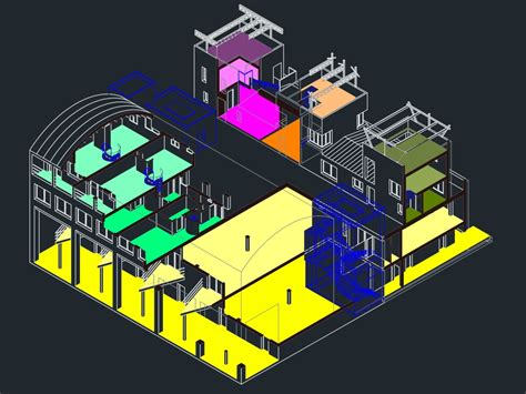 Vivienda Multifamiliar En AutoCAD Descargar CAD 1 48 MB Bibliocad