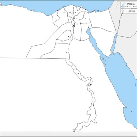 Mapas de Egipto para colorear Colorear imágenes
