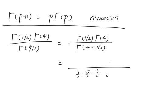 solved use the recursion relation 3 4 and if needed equation 3 2 to simplify Γ 1 2 Γ 4
