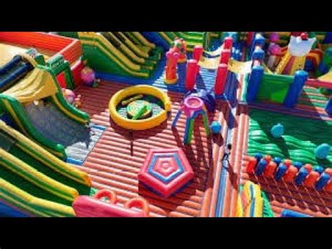 FUNBOX Worlds Biggest Bounce Park YouTube