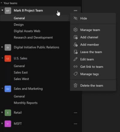 Using Teams And Channels In To Enhance Project Management