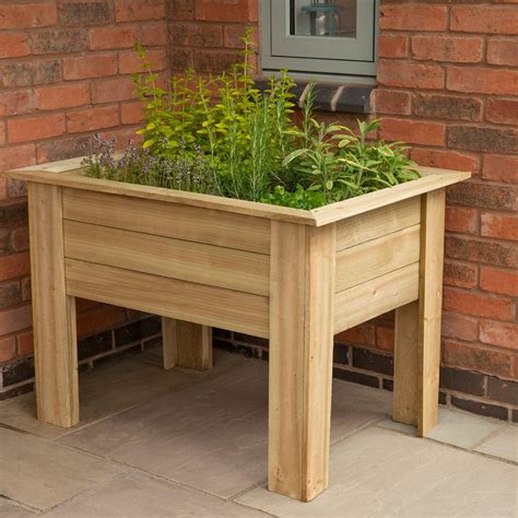 3 X 2 1m X 0 7m Forest Kitchen Garden Planter Pressure Treated