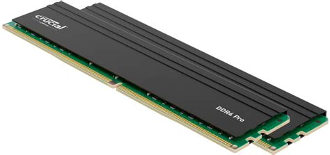 Crucial Pro 64GB Kit 2x32GB DDR4 3200MHz C22 UDIMM Desktop Memory Kit