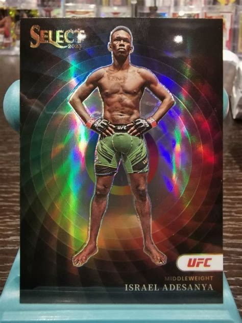 Israel Adesanya Select Ufc Color Wheel Ssp Raw Price Guide