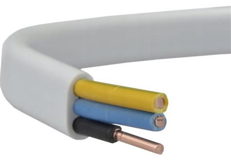 Przewód kabel płaski YDYp 3x2 5 750V 1m NKT YDYp 3x2 5 Cena Opinie