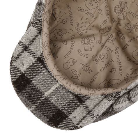 Casquette Hatteras Undyed Harris Tweed By Stetson