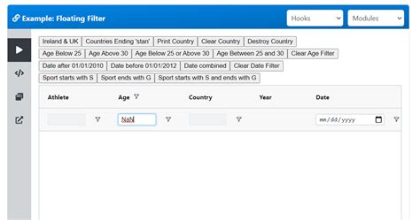 ag grid component with input support streamlit aggrid 49 off