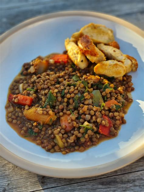 Comment Cuisiner Des Lentilles Vertes Avec Des Poivrons Et Tomates