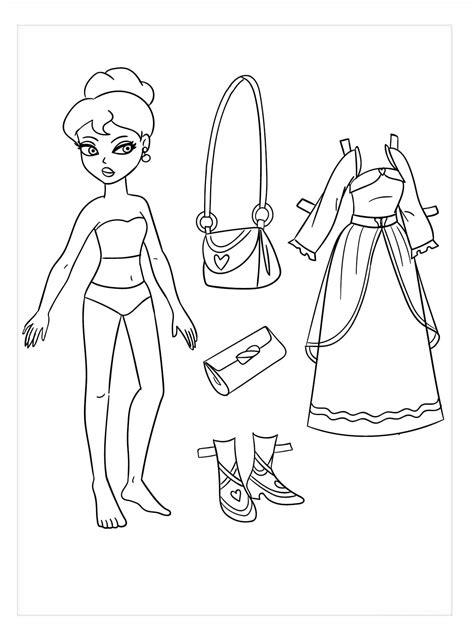 Desenhos De Boneca Para Colorir Imprimir E Pintar Colorir Me
