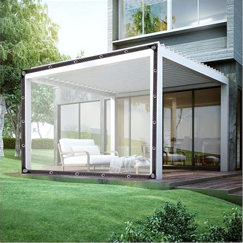Panneaux Lat Raux De Pergola Isolation Thermique Avec Oeillet B Che