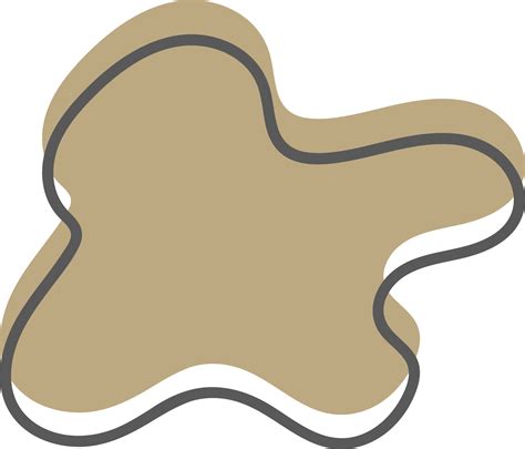 ilustración de dibujado a mano de formas orgánicas de blob 9668830 PNG