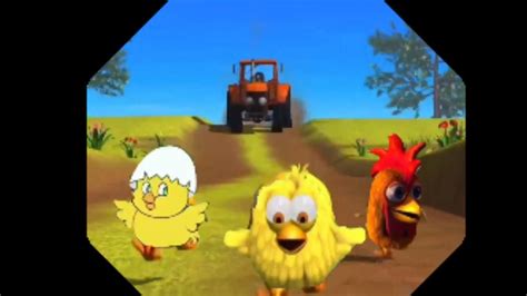 El Pollito Pio Pero Cabeza Equivocada Fugitiva Del Tractor El YouTube