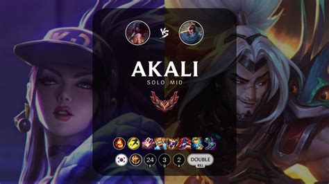 Akali Mid Vs Yasuo KR Grandmaster Patch 13 3 YouTube