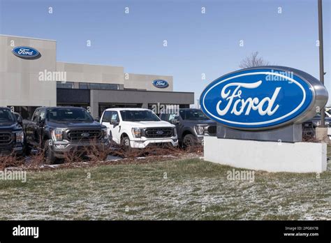 Zionsville Circa March 2023 Ford F 150 Display At A Dealership The