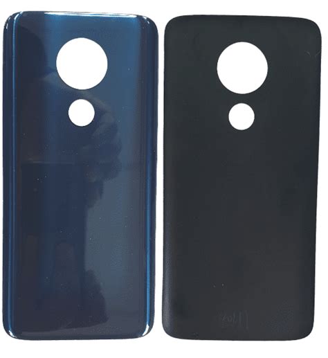 Tampa Traseira Moto G Power Xt Azul Nova Seven Distribuidora De