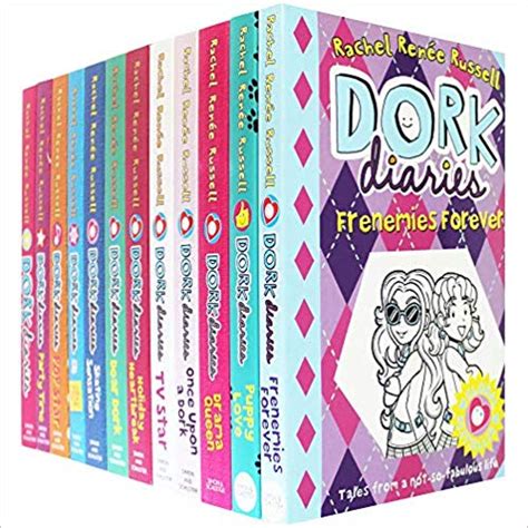 Dork Diaries By Rachel Renee Russell 12 Books Collection Set Puppy