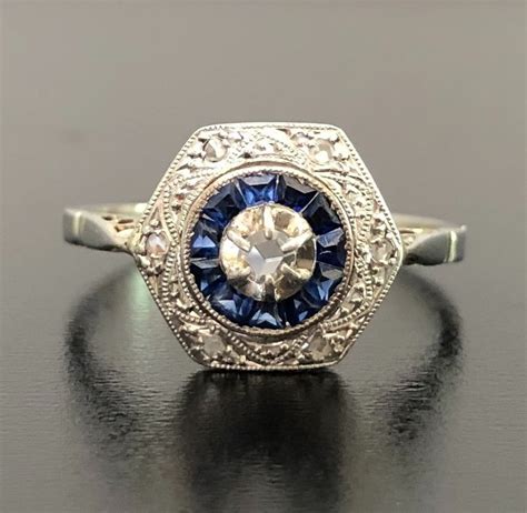 NO RESERVE PRICE 18 Kt Platinum White Gold Ring Catawiki