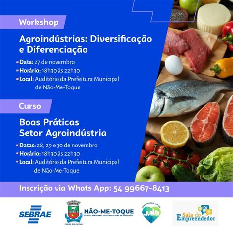 Abertas as inscrições para o Workshop Agroindústrias Diversificação e