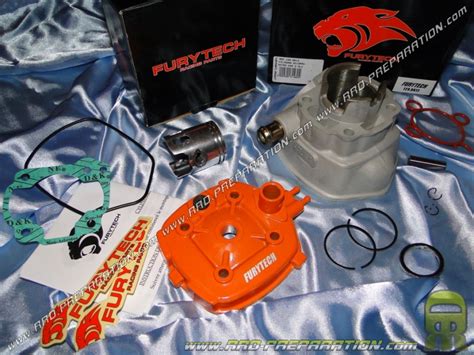 Kit 50cc Ø40 2mm FURYTECH RS10 PRO NIKASIL aluminum axis of 10mm
