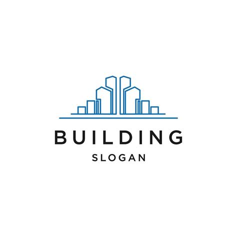Building Construction Logo Vector Template 12988754 Vector Art At Vecteezy