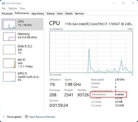 Cómo habilitar la virtualización en Windows 11 UDOE