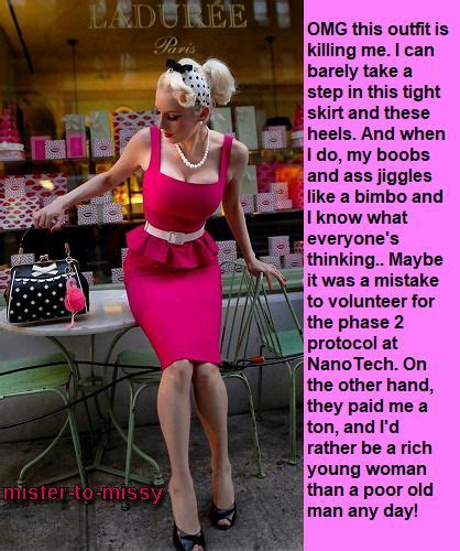 Forced Tg Captions Sissy Captions Sissy Dress Tight Skirt Bimbo Missy Transgender