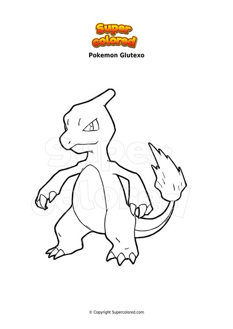Glutexo Pokemon Ausmalbilder Glurak Wie Zeichnet Man Glumanda Pokemon