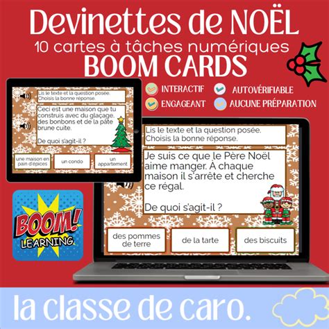 Devinettes de NOËL Boom Cartes digitales