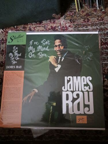 James Ray I Ve Got My Mind Set On You Lp New Shellac Disc Spain Import