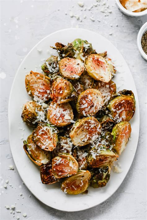 Garlic Parmesan Roasted Brussel Sprouts Primavera Kitchen