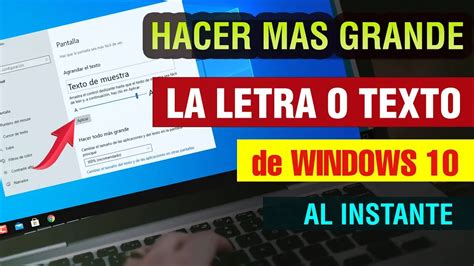 Cómo Achicar Letras En La Pantalla De La Computadora La Pantalla